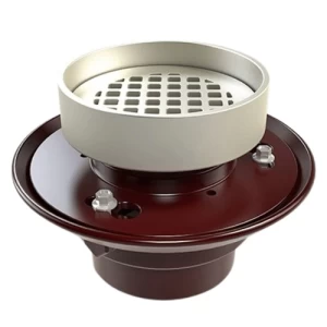 Shop Cast Iron Indoor Floor Drain, 75 mm Outlet Size, with Circle ...