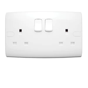Shop Electrical Switch socket with 2 g switch 2 way 13 Amp Alfanar ...