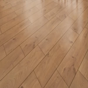 Shop Classic HDF parquet flooring, thickness 8 mm, brown color, model ...