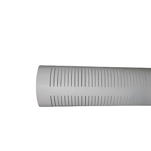 Shop UPVC Staggered Slotted Pipes Outside Diameter 250 mm, Grey Color ...