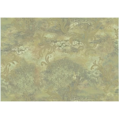 Shop Italian wall decoration, size 10m x 1.06m, green color, model 81571