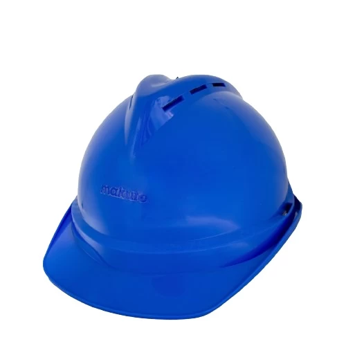 Shop Safety Helmet, Makute Brand, Blue Color