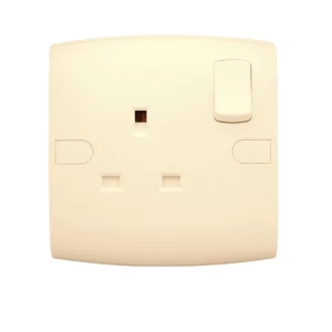 Shop Electrical Switch socket with switch 2 way 13 Amp Alfanar Model ...