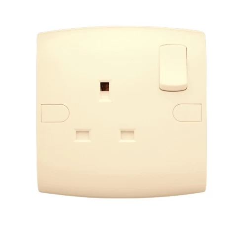 Shop Electrical Switch socket with switch 2 way 13 Amp Alfanar Model ...