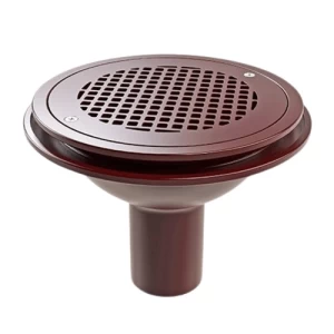 Shop Cast Iron Indoor Floor Drain, 4 Inch Outlet Size | Saudi Cast Factory