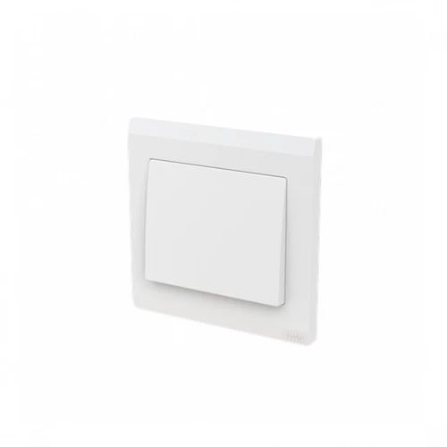 Shop Electrical Switch 1 gang 1 way, 10 Amp, Size 7x7 cm, White Color ...