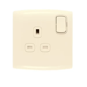 Shop Electrical Switch socket with switch 2 way 13 Amp Alfanar Model ...